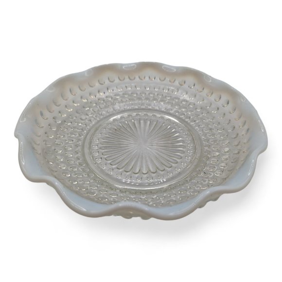 Fenton | Dining | Vintage Fenton Bubble Hobnail Glass Dish Bow ...